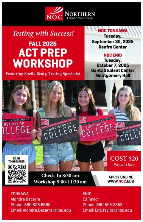 ACT | Northern Oklahoma College